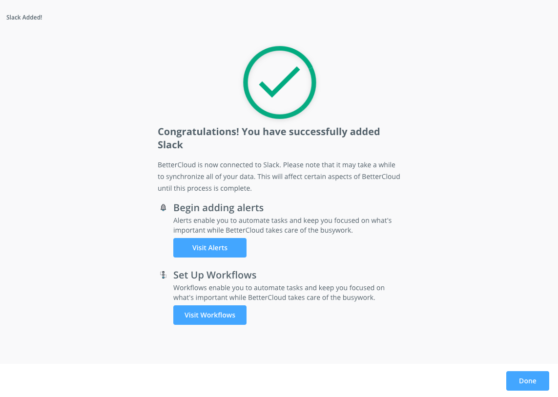 Integrating Slack with BetterCloud