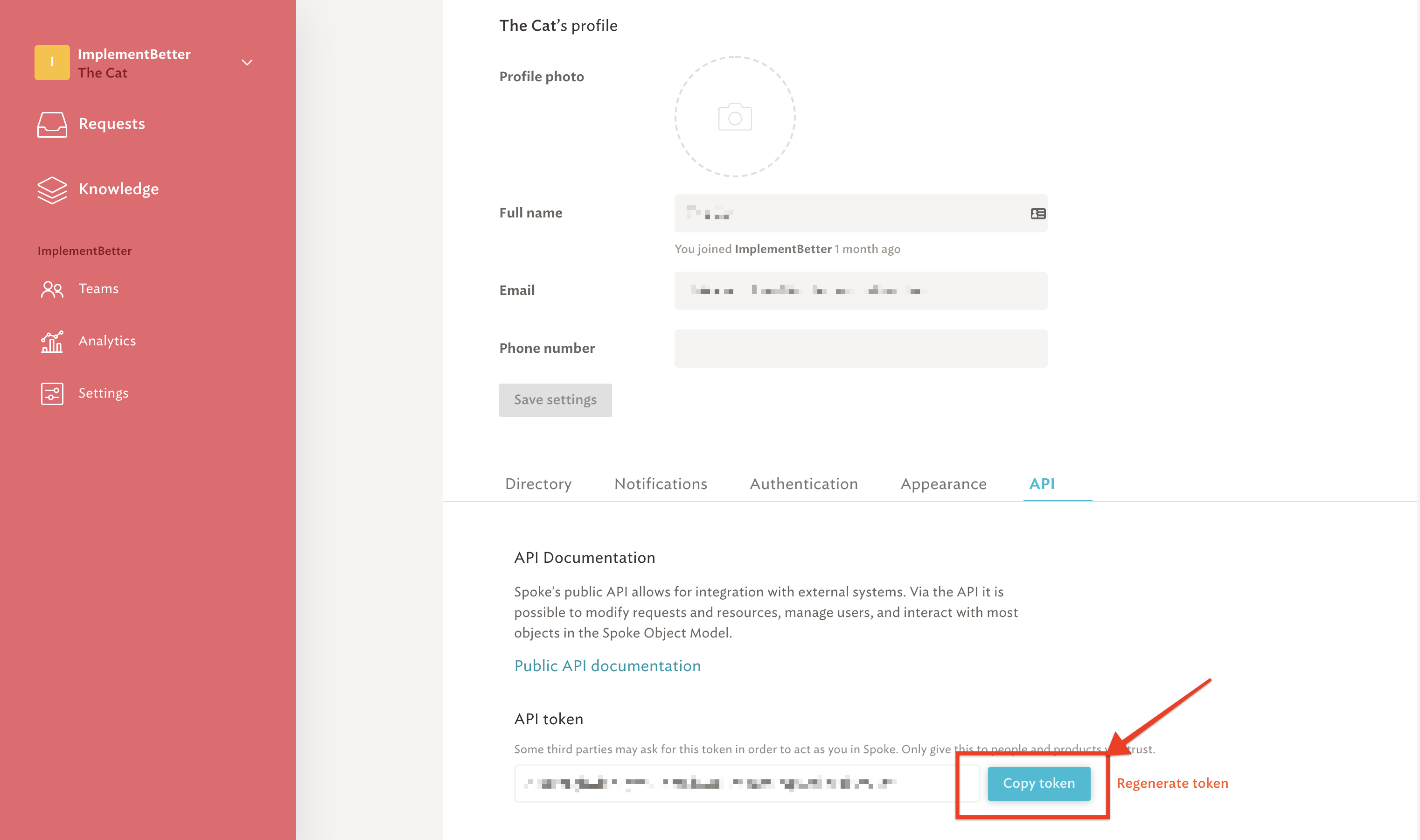Integrating Spoke with BetterCloud