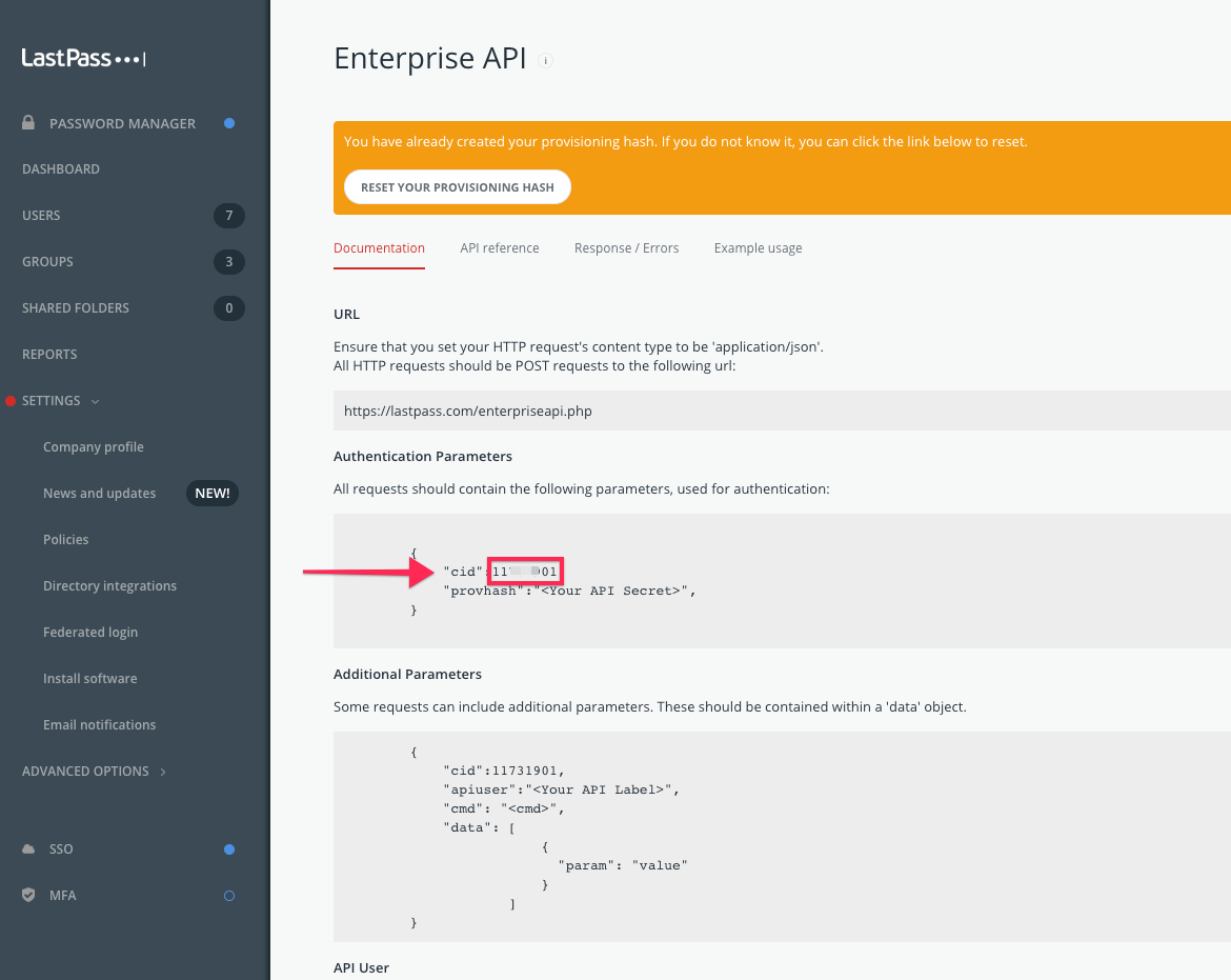 Integrating LastPass with BetterCloud