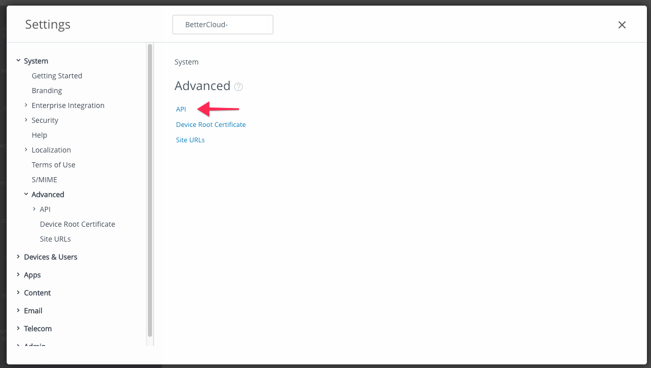Integrating Workspace ONE with BetterCloud