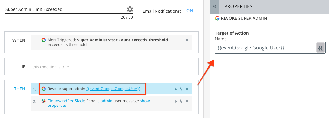 Use Case: Super Admin Count Exceeded