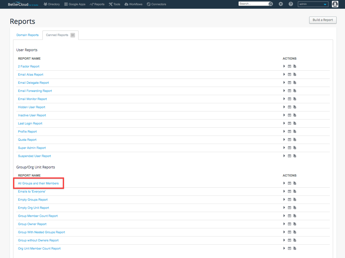 How to Create "All Members and their Groups" Report