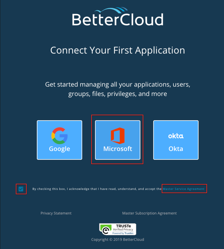 Installing BetterCloud for your Office 365 Domain
