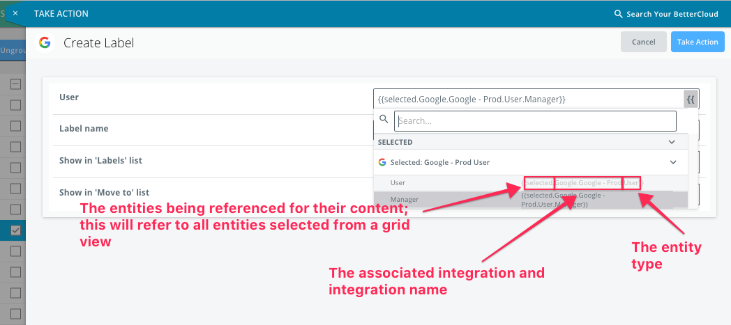 Dynamic Fields in BetterCloud
