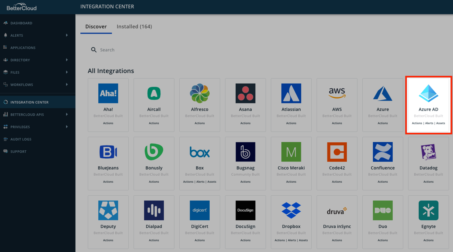Integrating Azure AD with BetterCloud