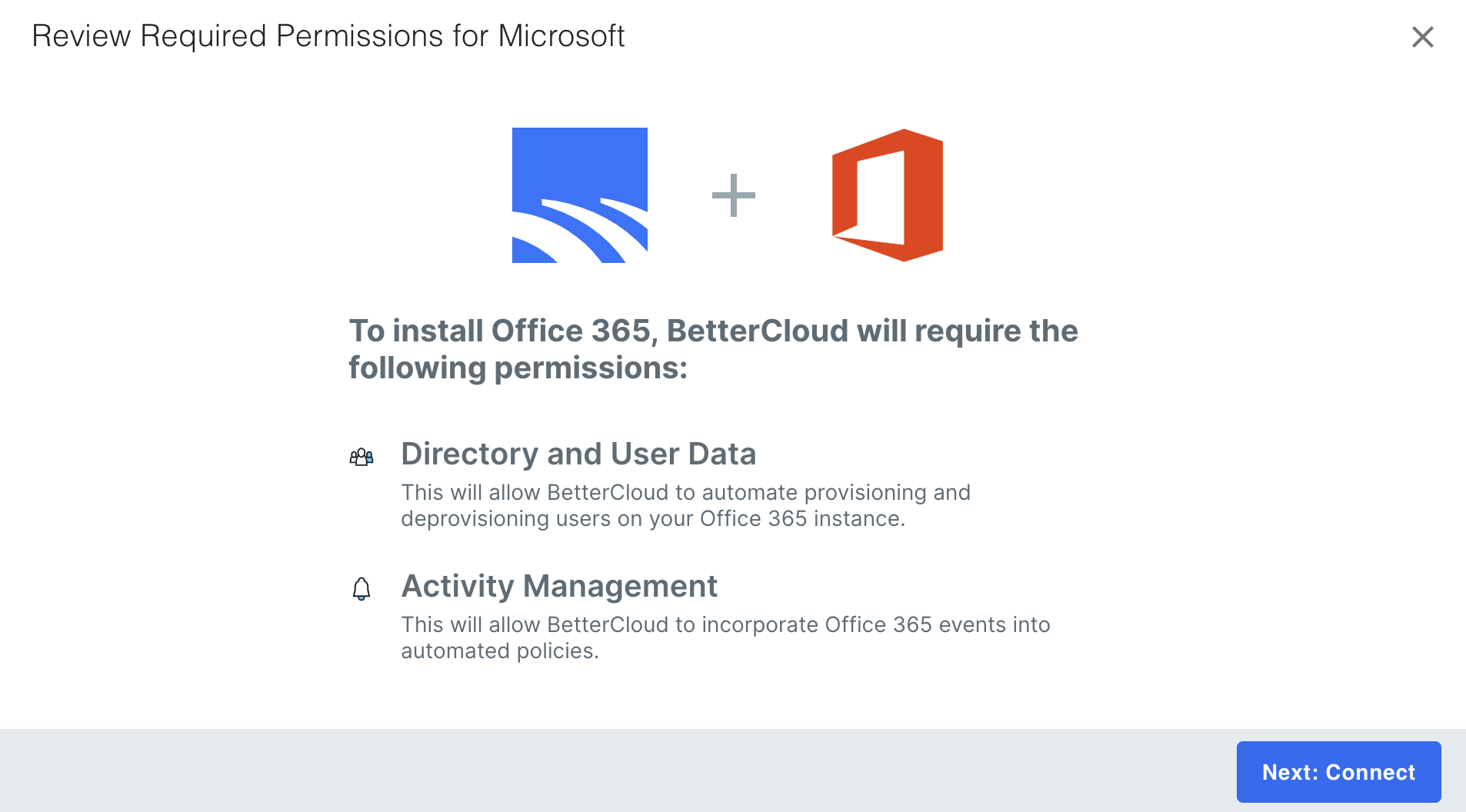 Integrating Office 365 with BetterCloud