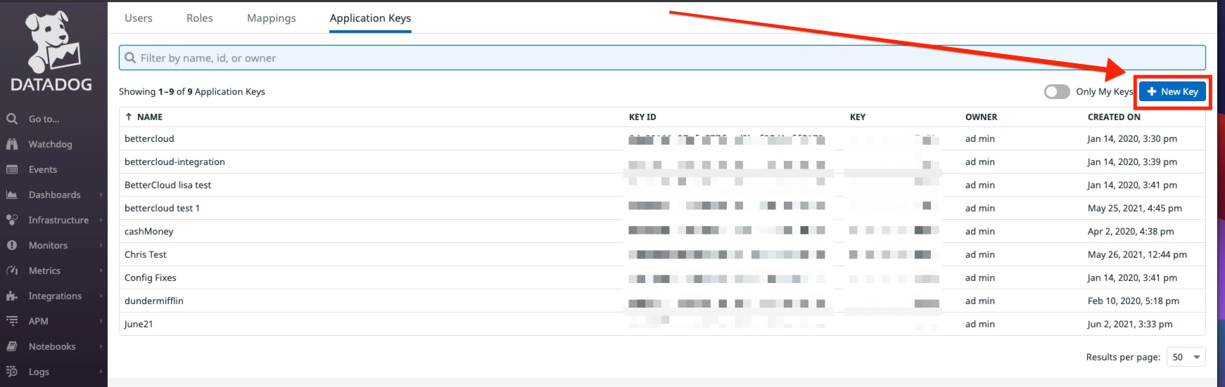 Integrating Datadog with BetterCloud
