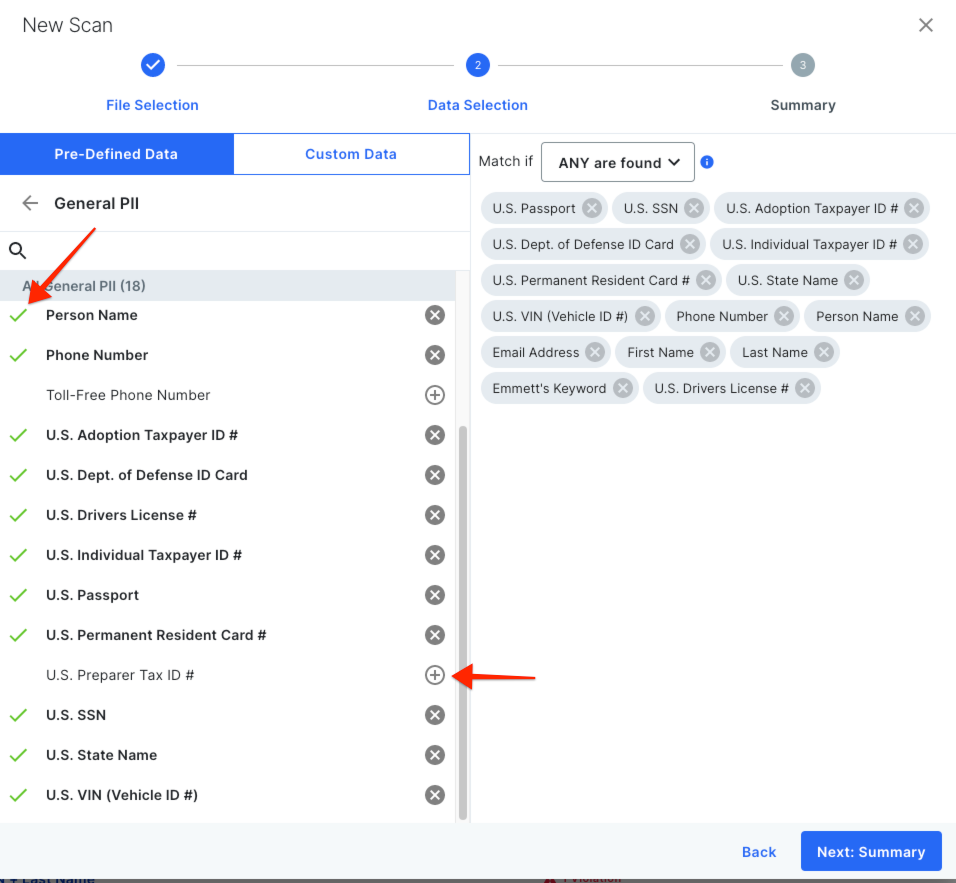 File Audits and Targeted Content Scans