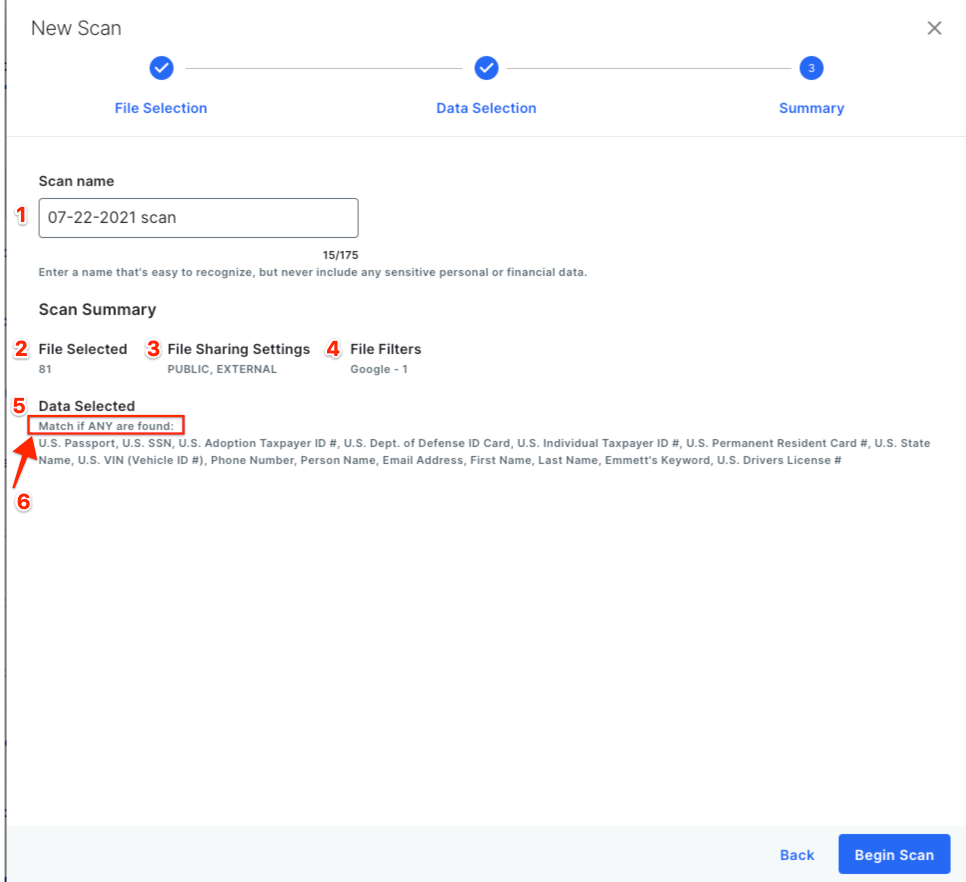 File Audits and Targeted Content Scans