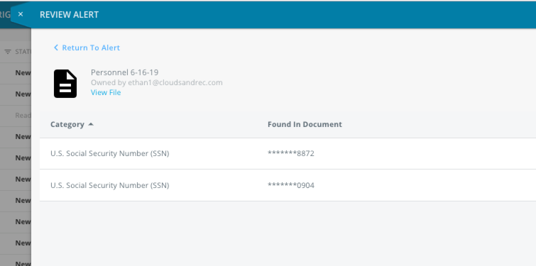 Go Forward Content Scanning