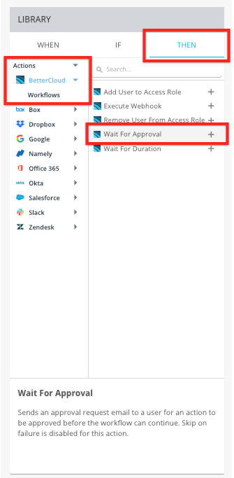 Wait for Approval in Workflows