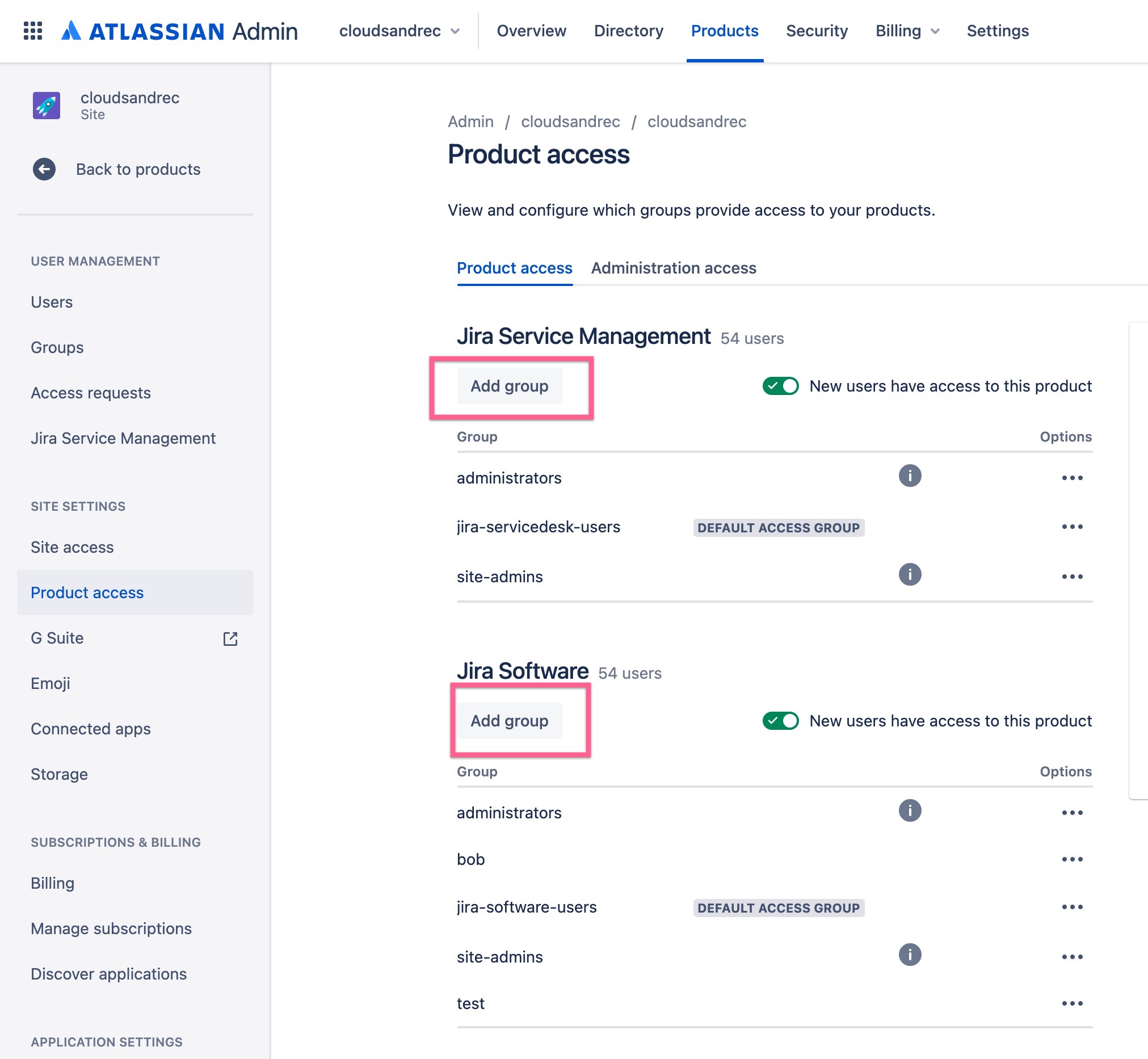 Use Case: Granting and Revoking Access to Atlassian Users