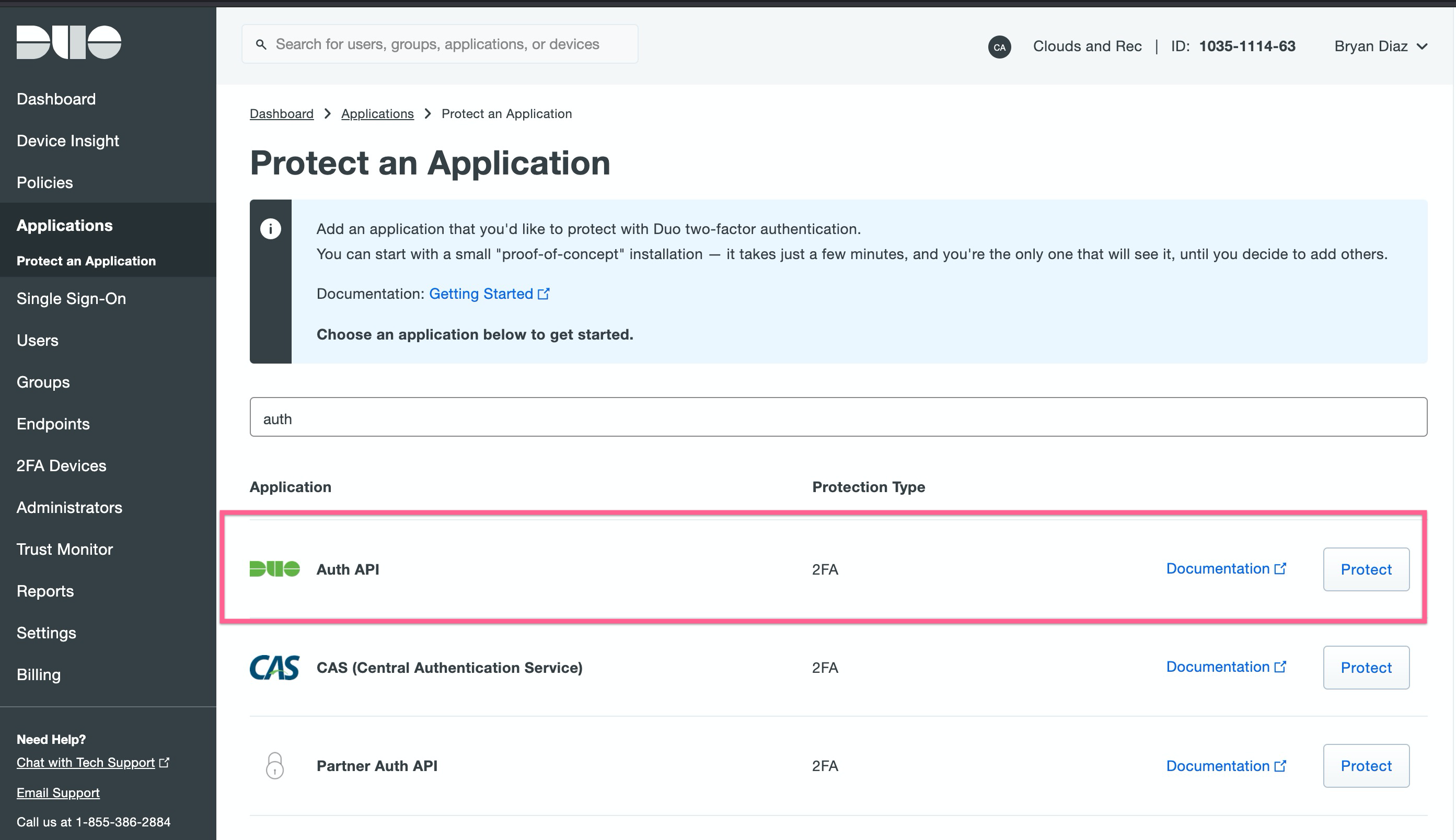 Integrating Duo with BetterCloud