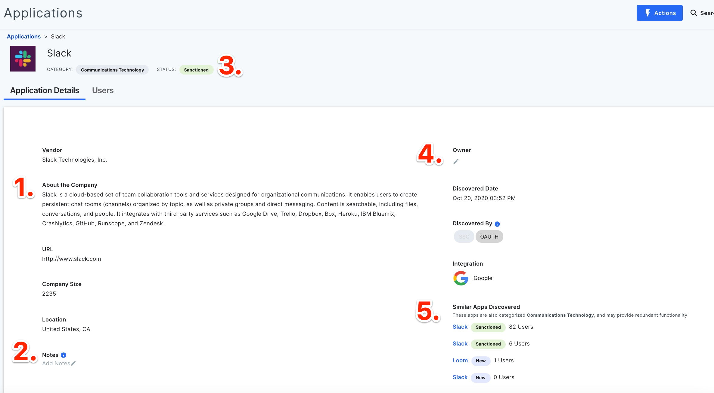 Discover Applications