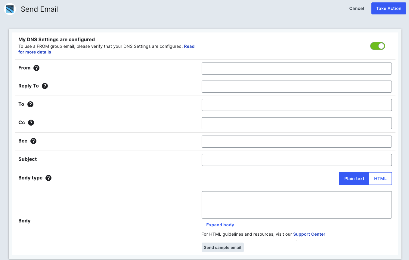 Send Emails from a Trusted Email