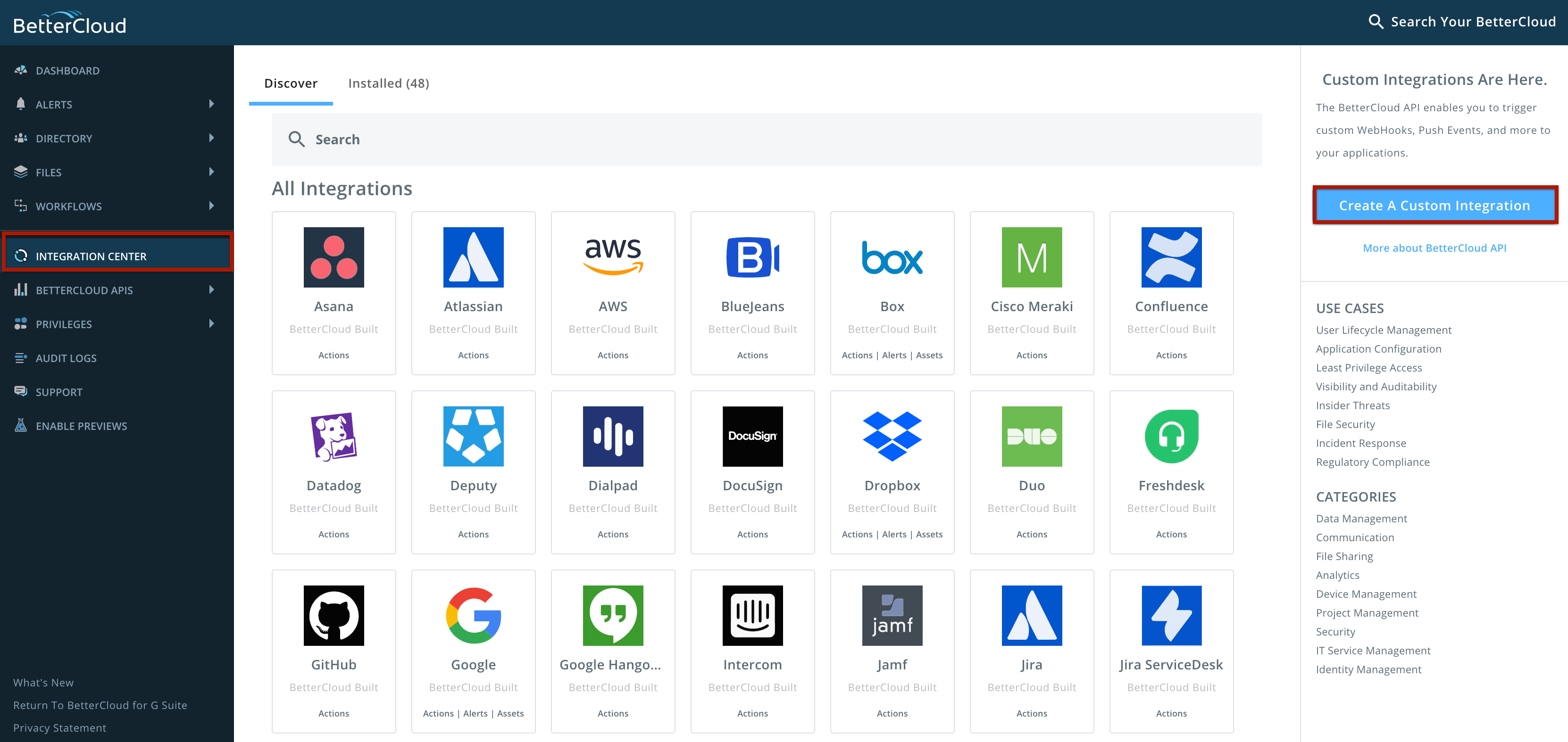 Adding a Custom Integration
