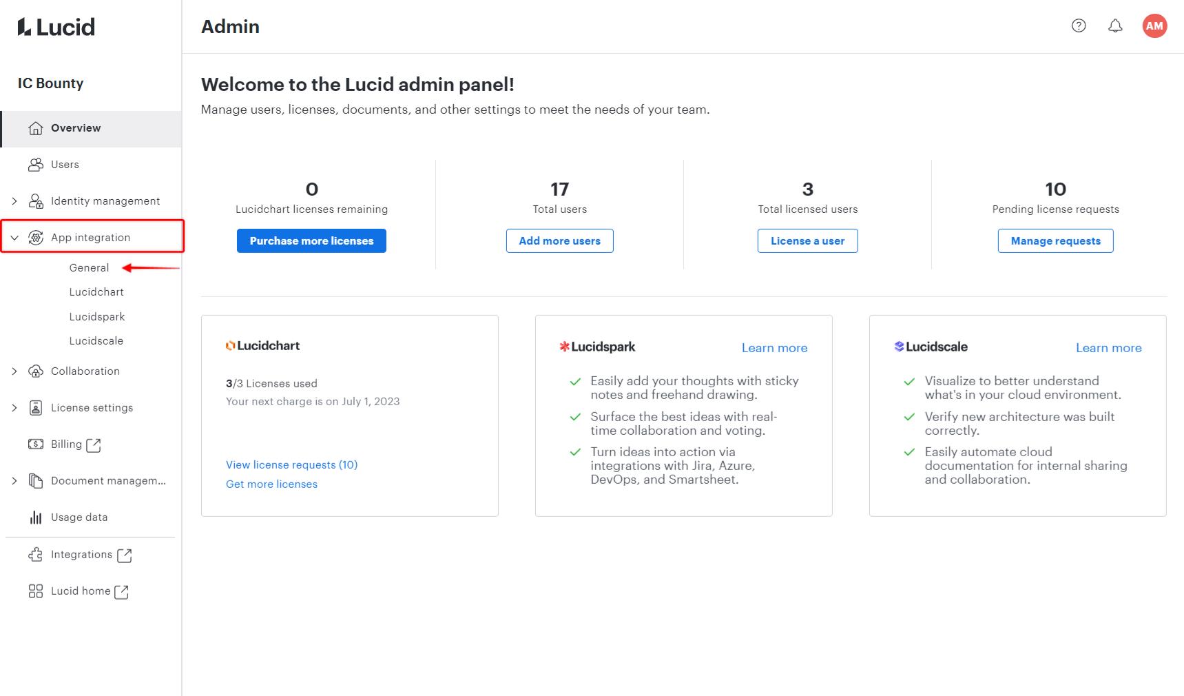 Integrating LucidChart with BetterCloud