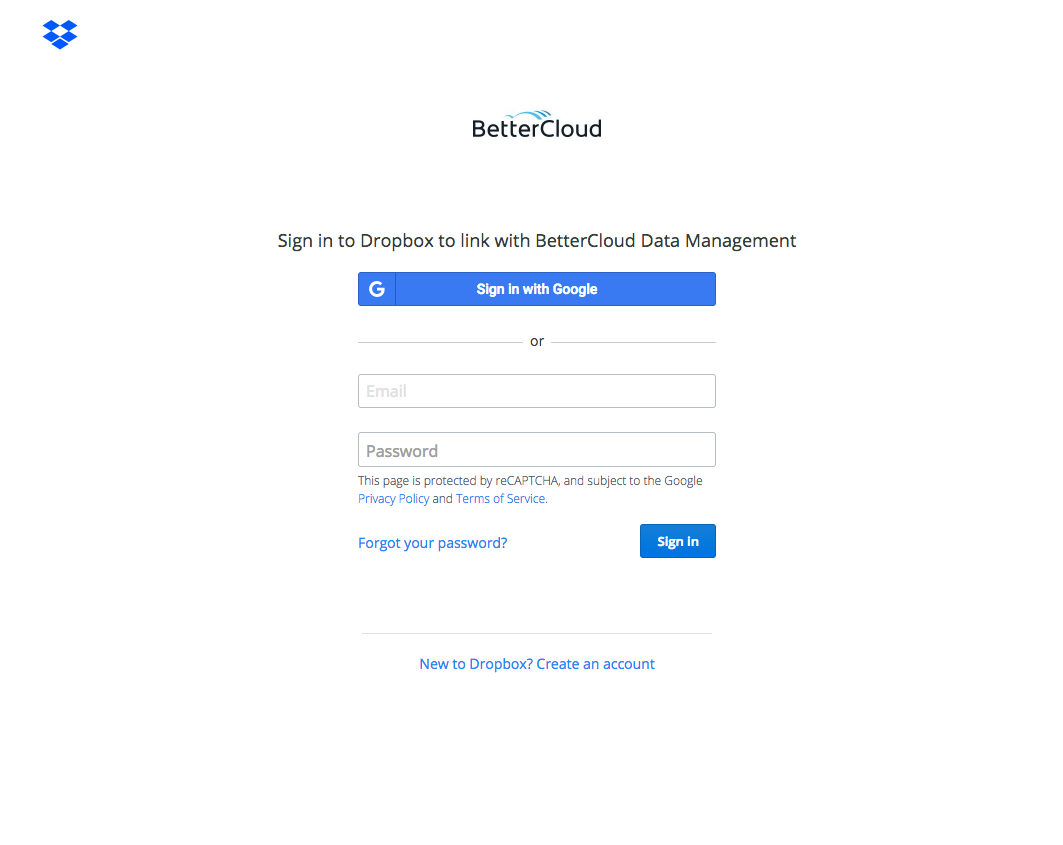 Integrating Dropbox with BetterCloud