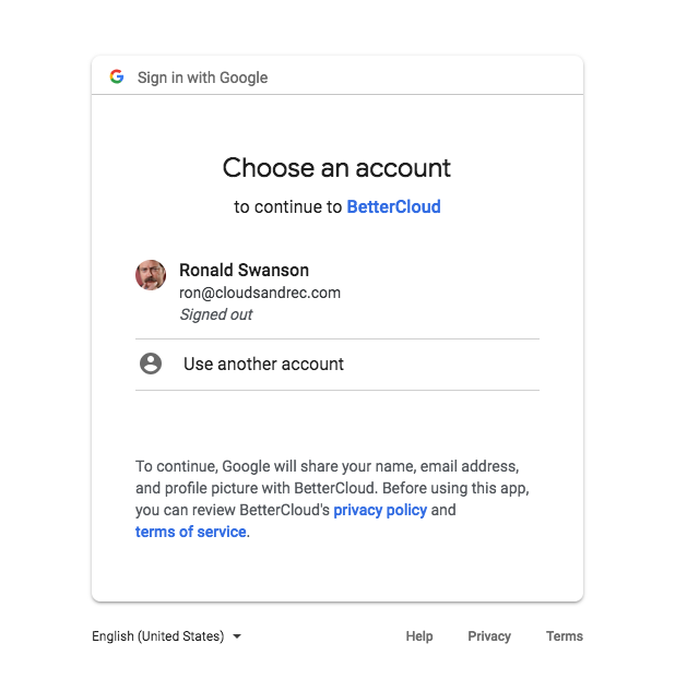 Integrating Google with BetterCloud