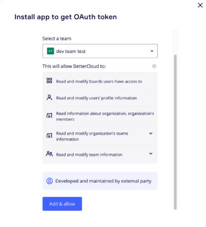Integrating Miro Enterprise with BetterCloud