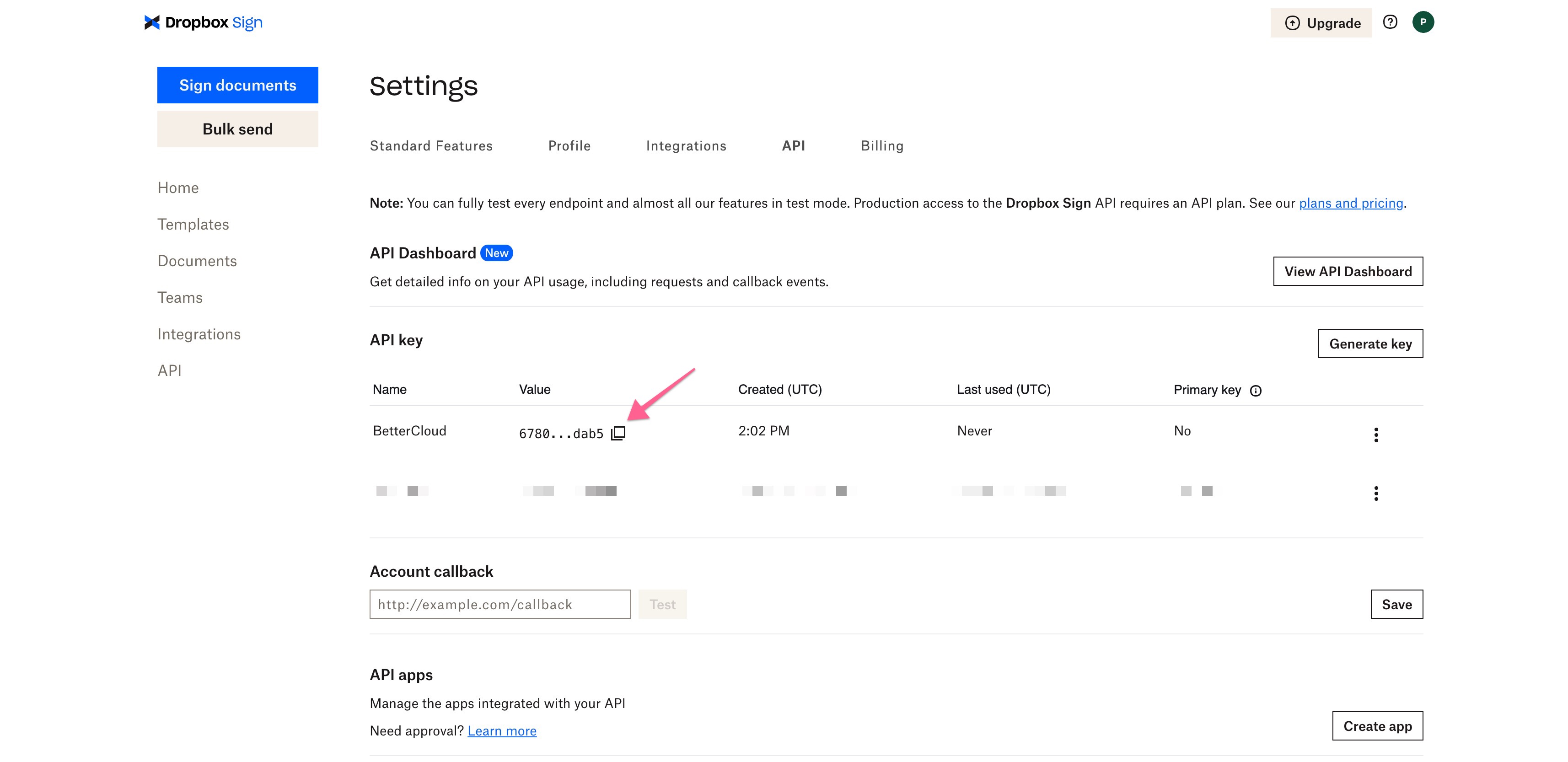 Integrating Dropbox Sign (HelloSign) with BetterCloud