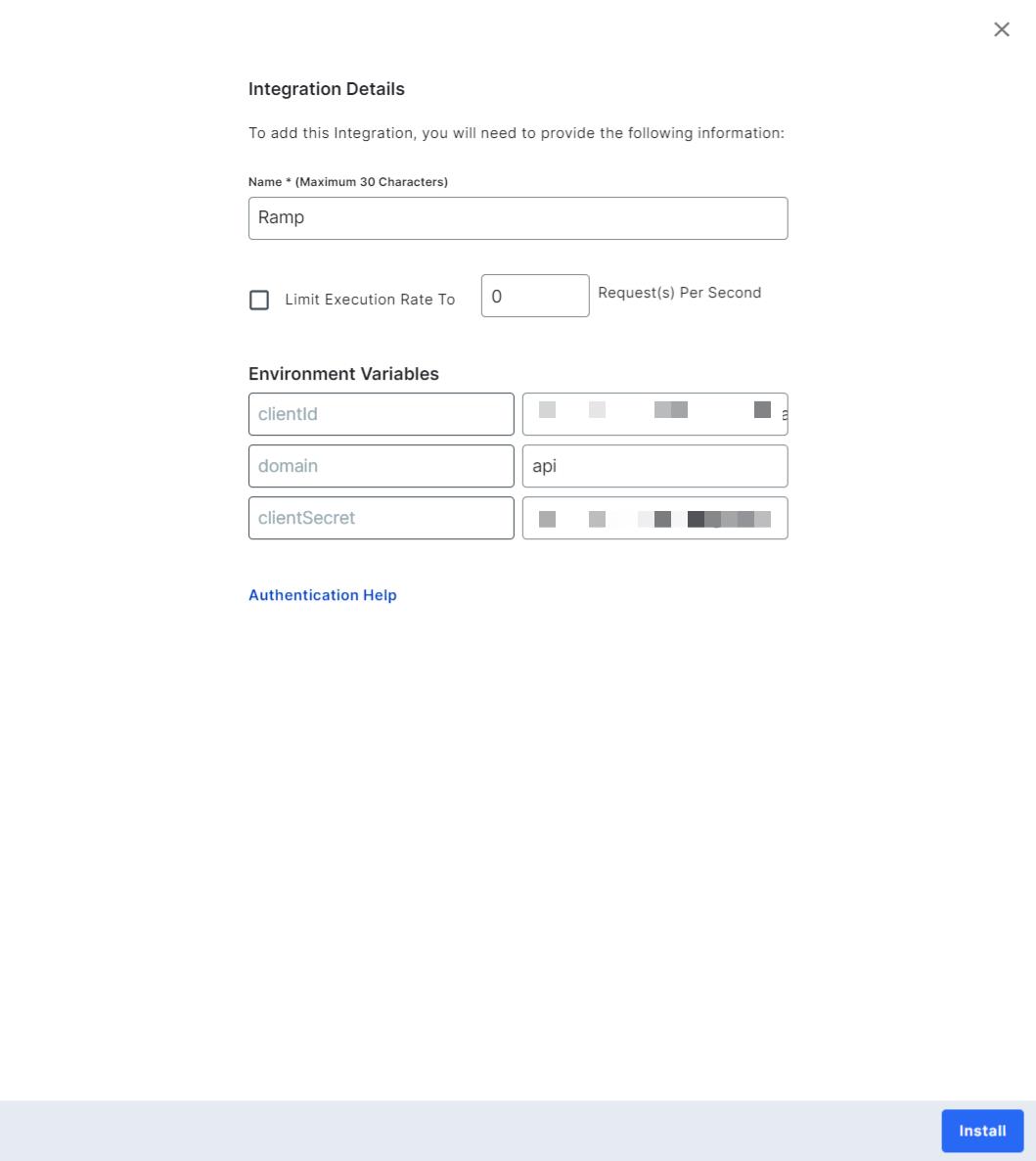 Integrating Ramp with BetterCloud