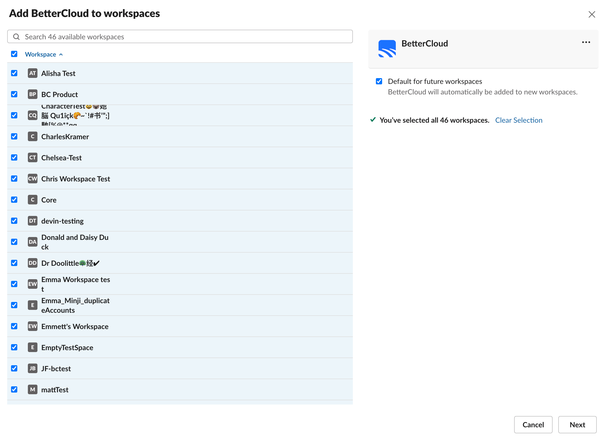 Integrating Slack Enterprise Grid with BetterCloud