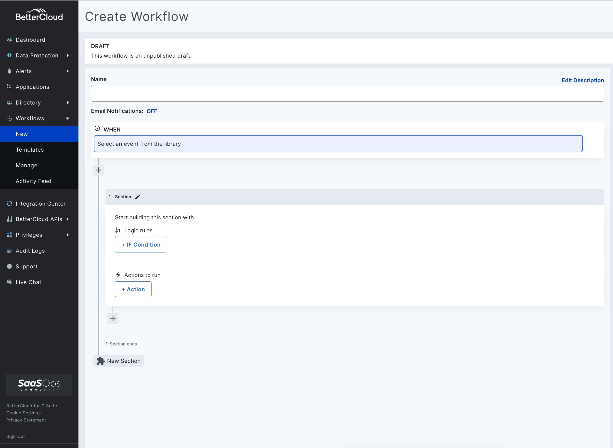 Dynamic Workflows (Branching)